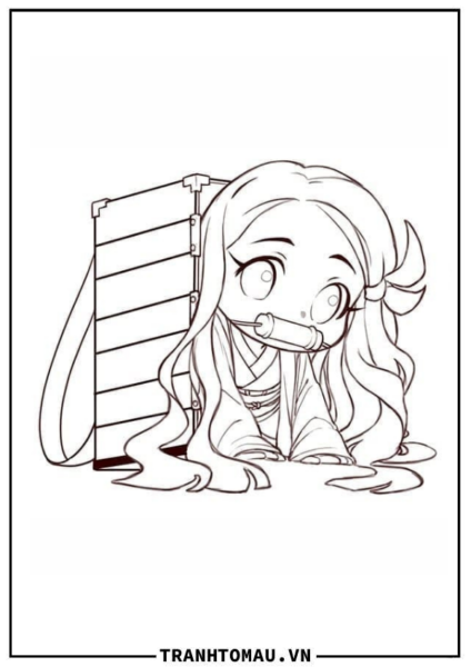 [Download] Bỏ túi ngay những Tranh tô màu anime Nezuko đầy thú vị ...