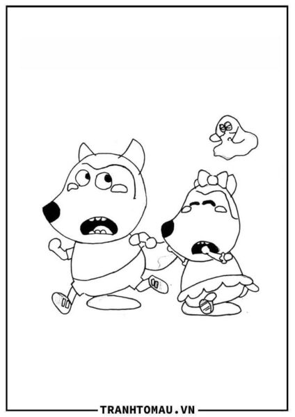[Download] Tranh Tô Màu Wolfoo - Tranhtomau.vn